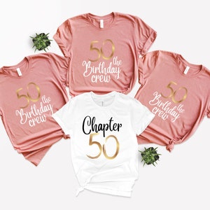 50th Birthday Shirt, 50th Birthday Crew Shirt for Woman, Leopard Print ...