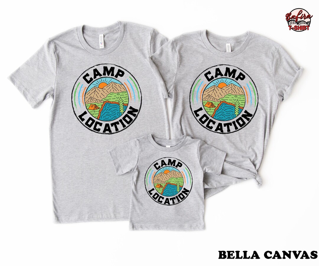 Custom Camp Shirts, Cousins Camp 2025 Shirts, Cousin Camping Tees ...