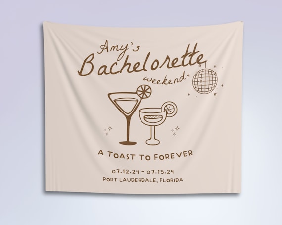 Banner De Despedida De Soltera Personalizado Letrero Despedida De