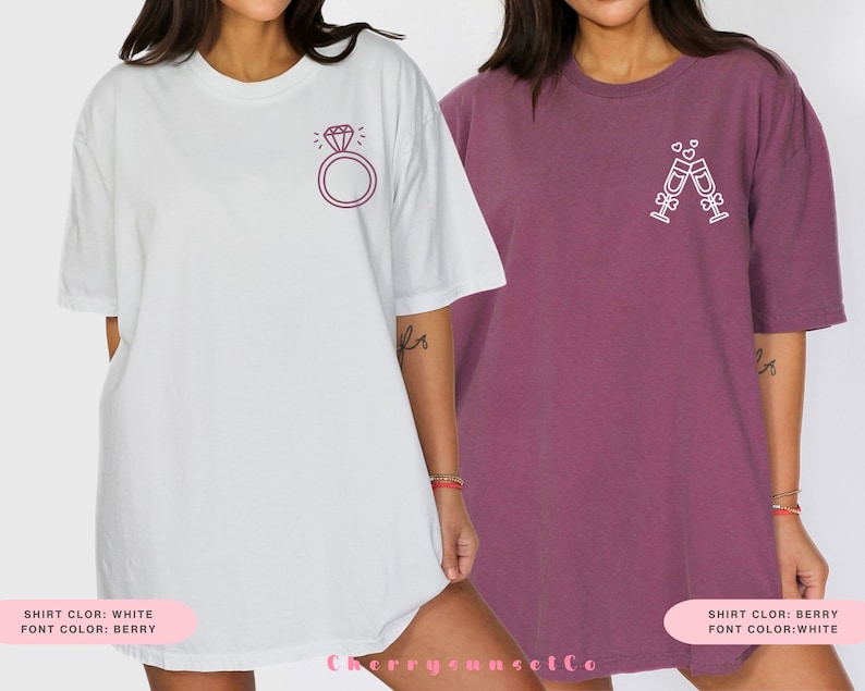Personalized Bachelorette Comfort Colors Shirt: Sun Sand Ring - Etsy
