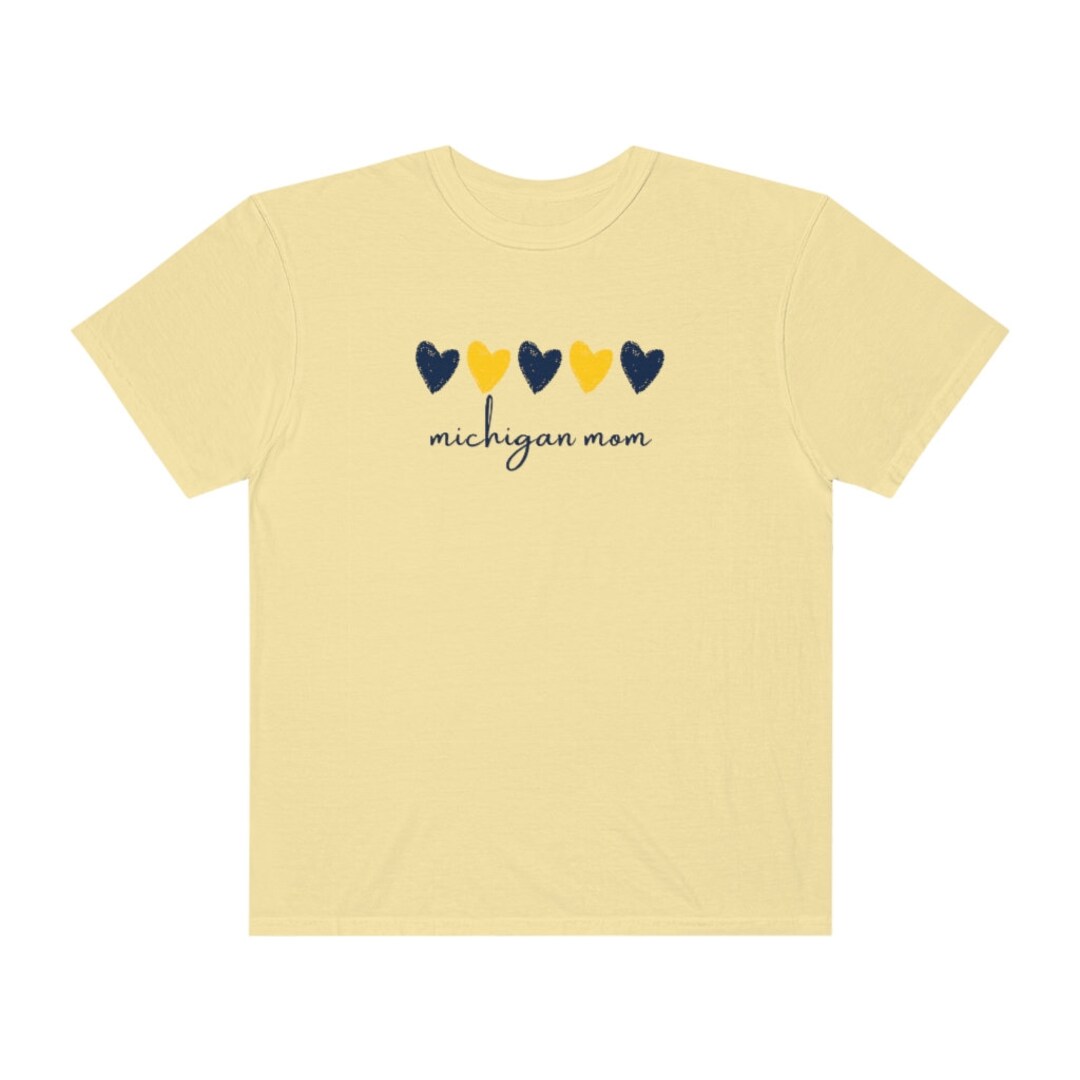 Mom Michigan Shirt, Comfort Colors Shirt, College Mom Shirt, Custom ...