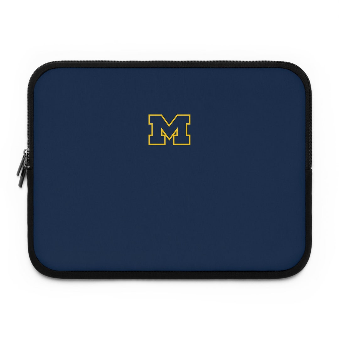 Michigan Blue Laptop Sleeve Umich Laptop Case Graduation Gift College ...