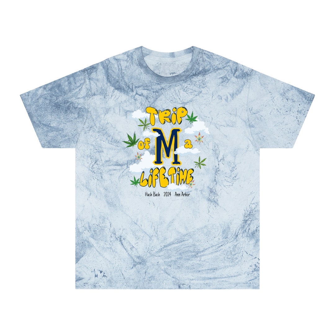 Hash Bash Michigan Tie-dye Tee Hash Bash Shirt Michigan Hash Bash Tie ...