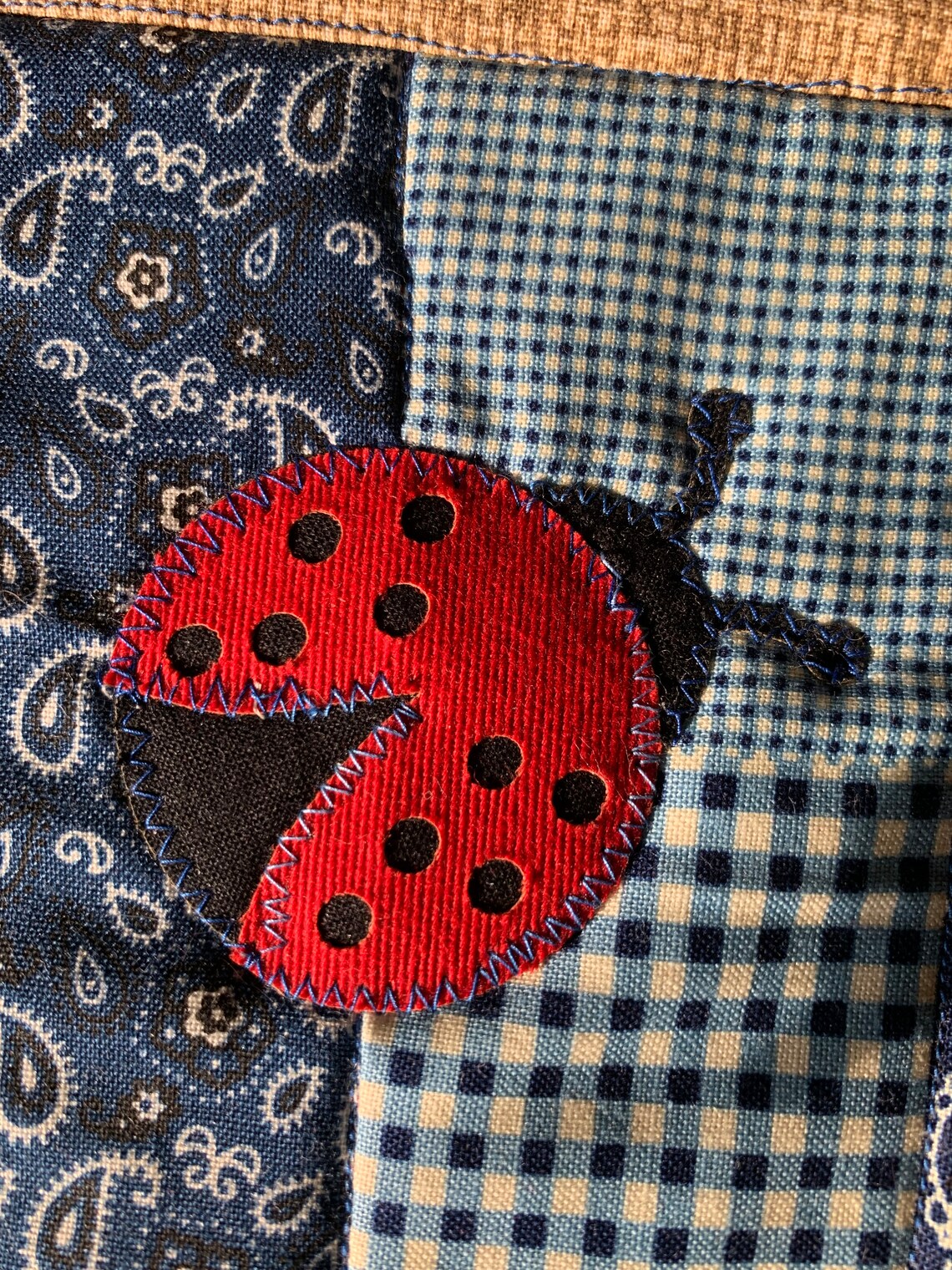 Lady Bug Applique - Etsy