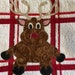 Splat Reindeer Applique - Etsy