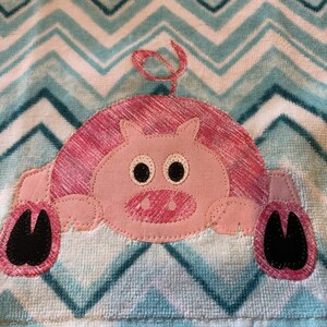 Splat Pig Applique - Etsy