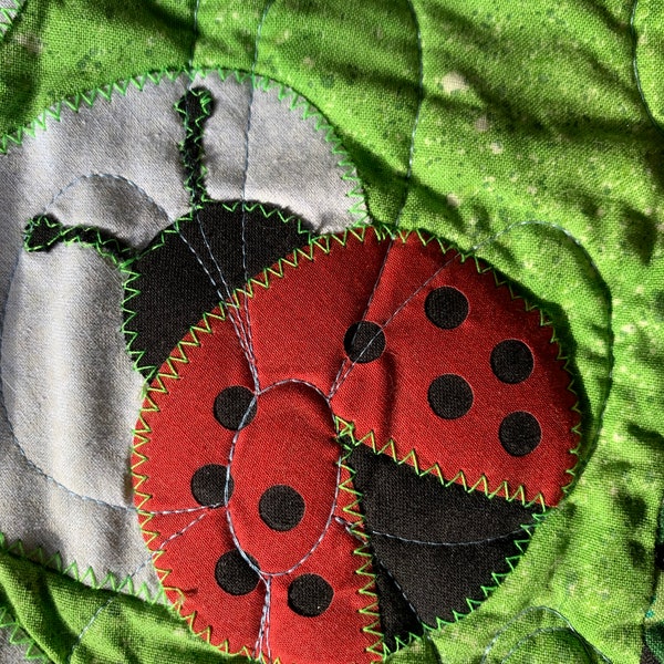 Lady Bug Applique - Etsy