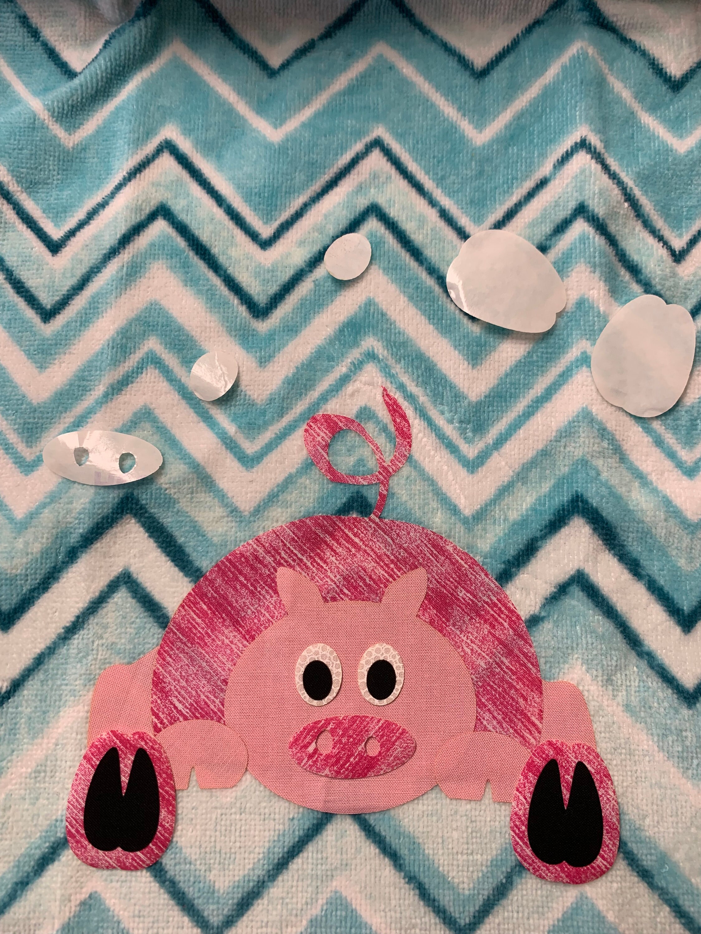 Splat Pig Applique - Etsy