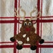 Splat Reindeer Applique - Etsy