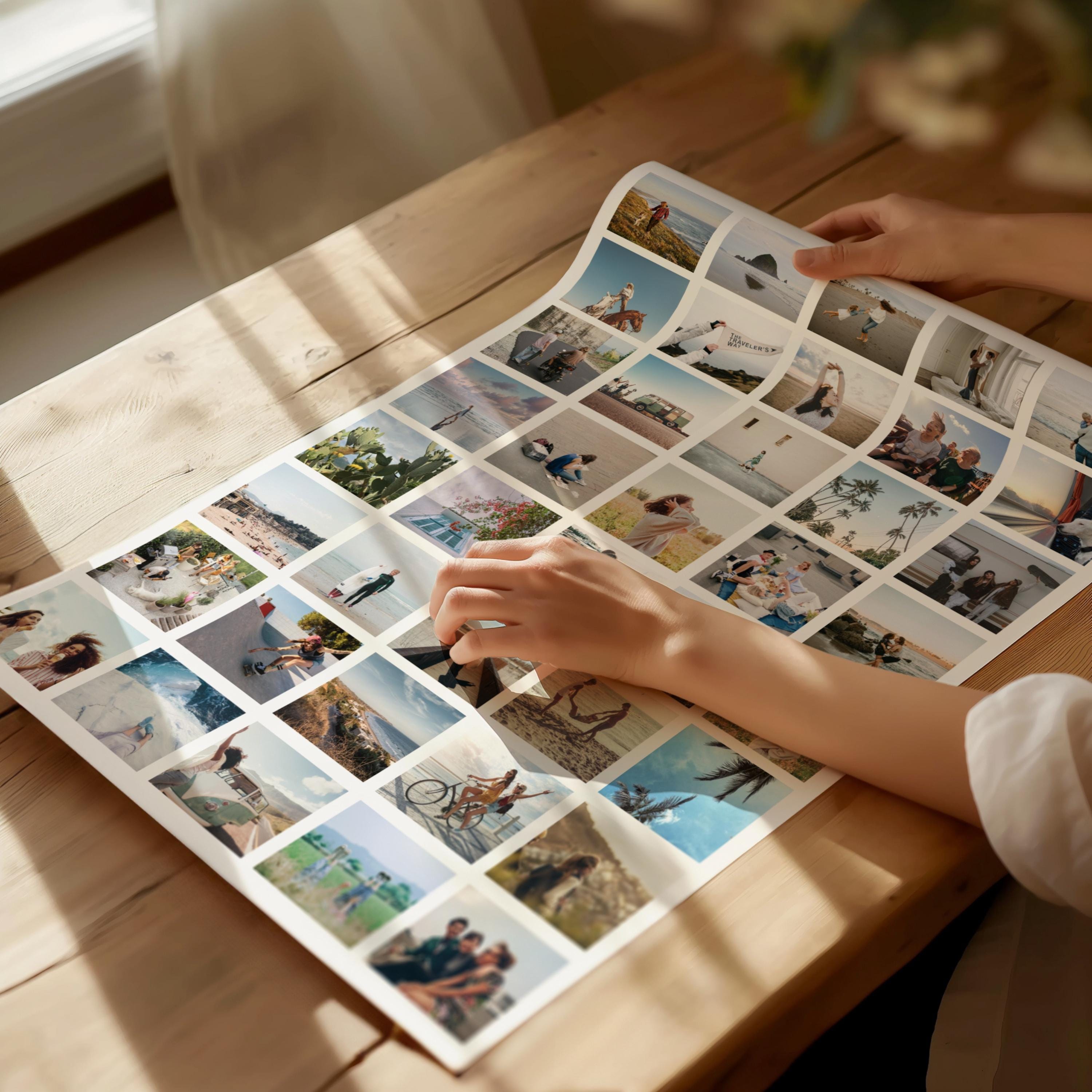 40 Photos - DIY Canva Photo Collage Template Layout - Multi Picture ...