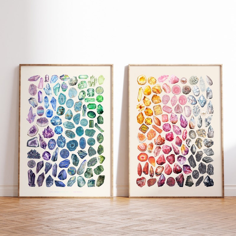 Stones Geology Poster - Etsy