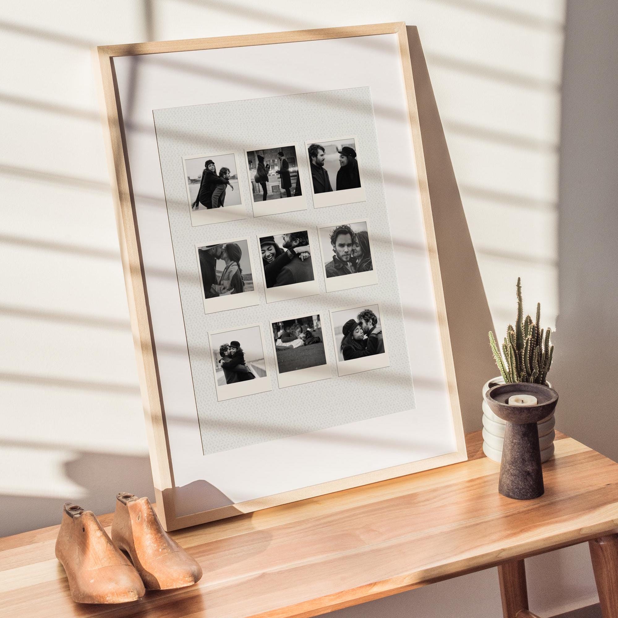 Digital Download Custom Polaroid Print Photo Collage, Personalized ...