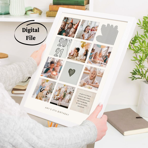 Birthday Storyboard - Etsy