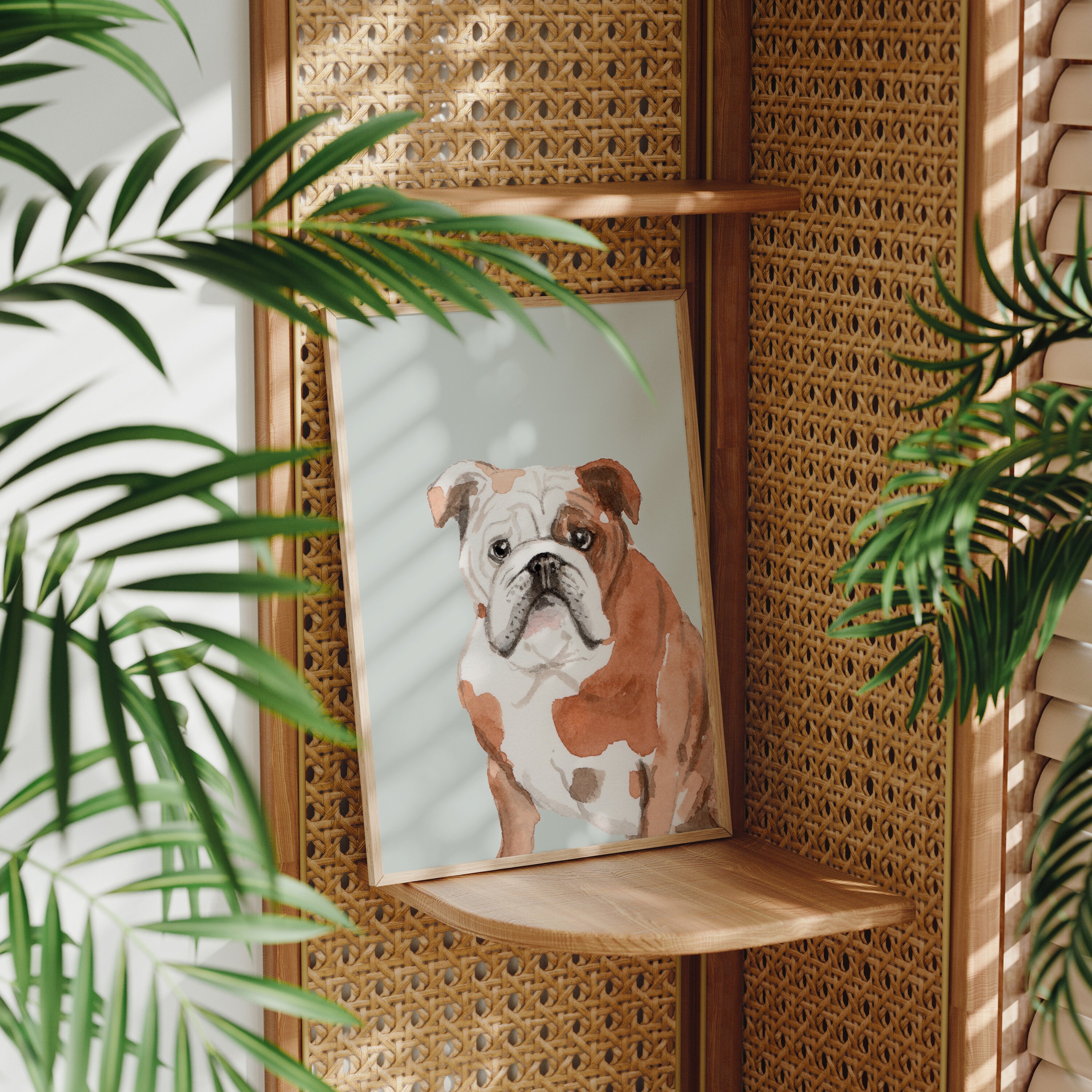 Digital Download English Bulldog Poster Guard Dog Print English Bulldog ...