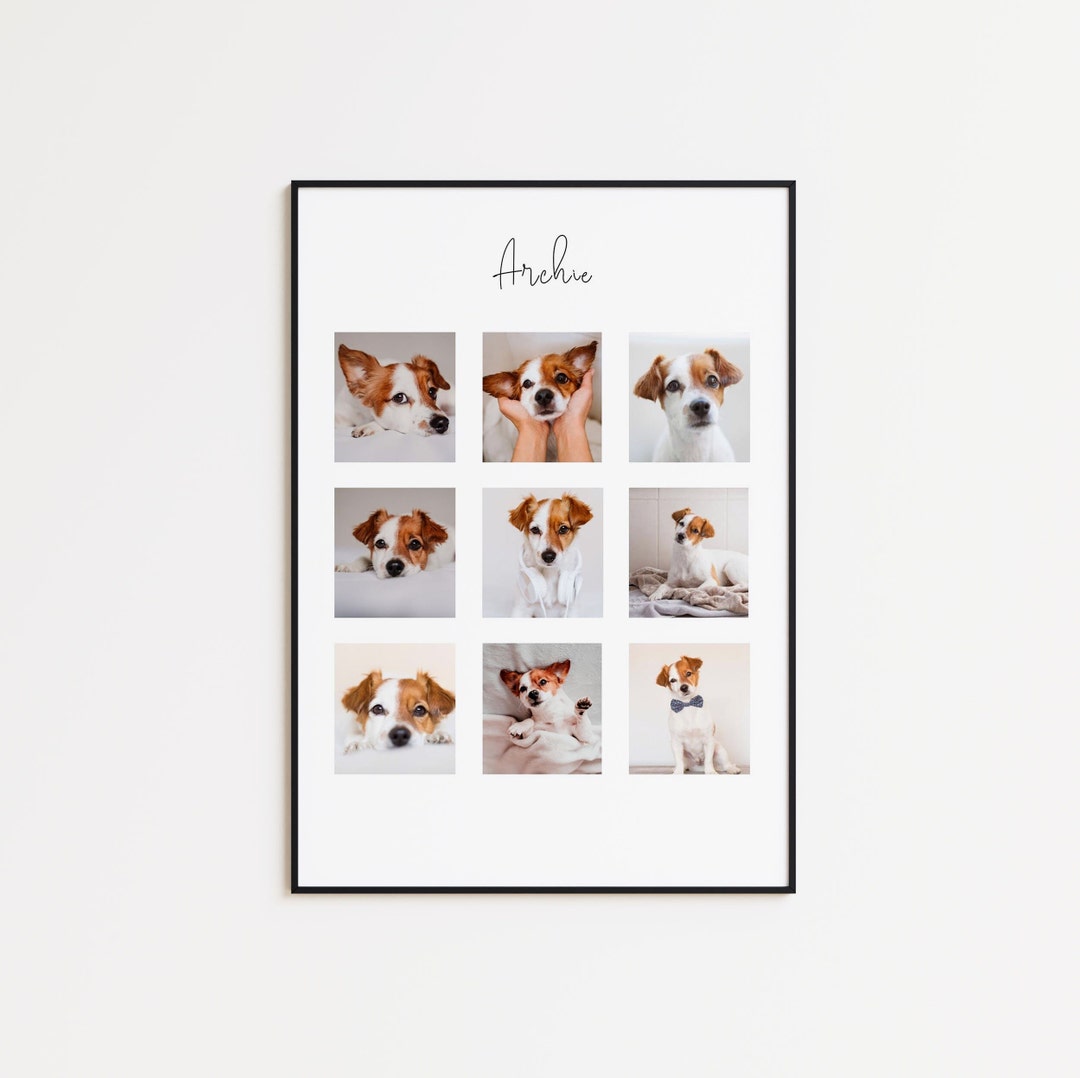 Digital Download, Personalized Dog Print, Personalized Family Pet Print ...