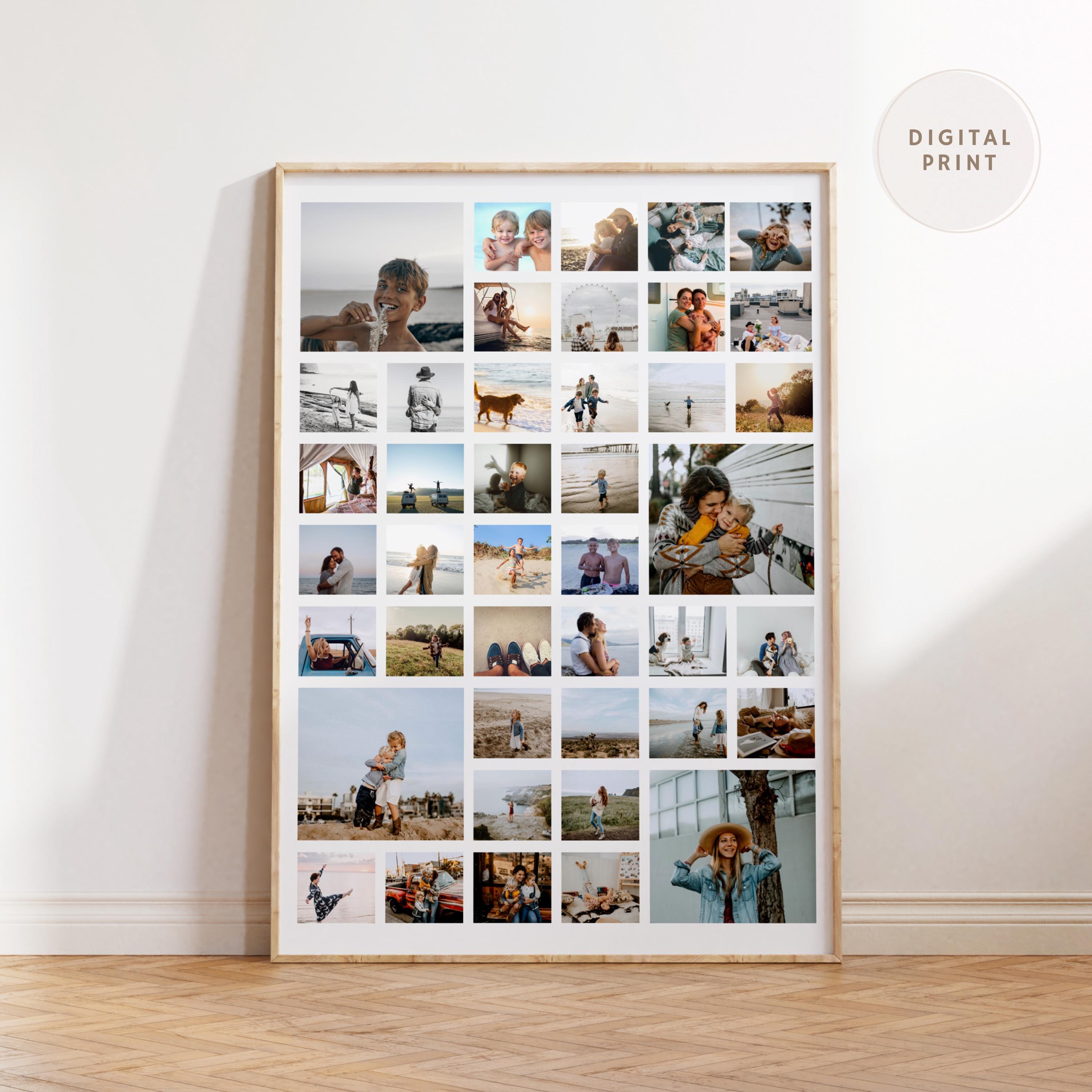 42 Photo - Personalized Photo Collage Print - Custom Family Memories ...