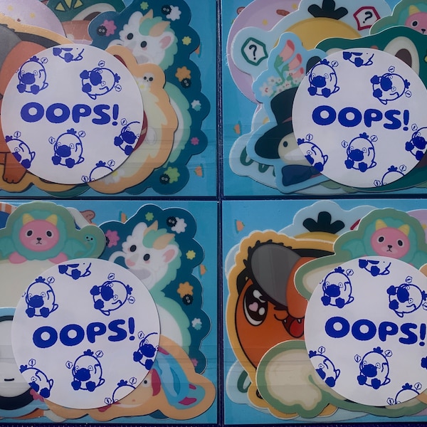 Oops Stickers - Etsy
