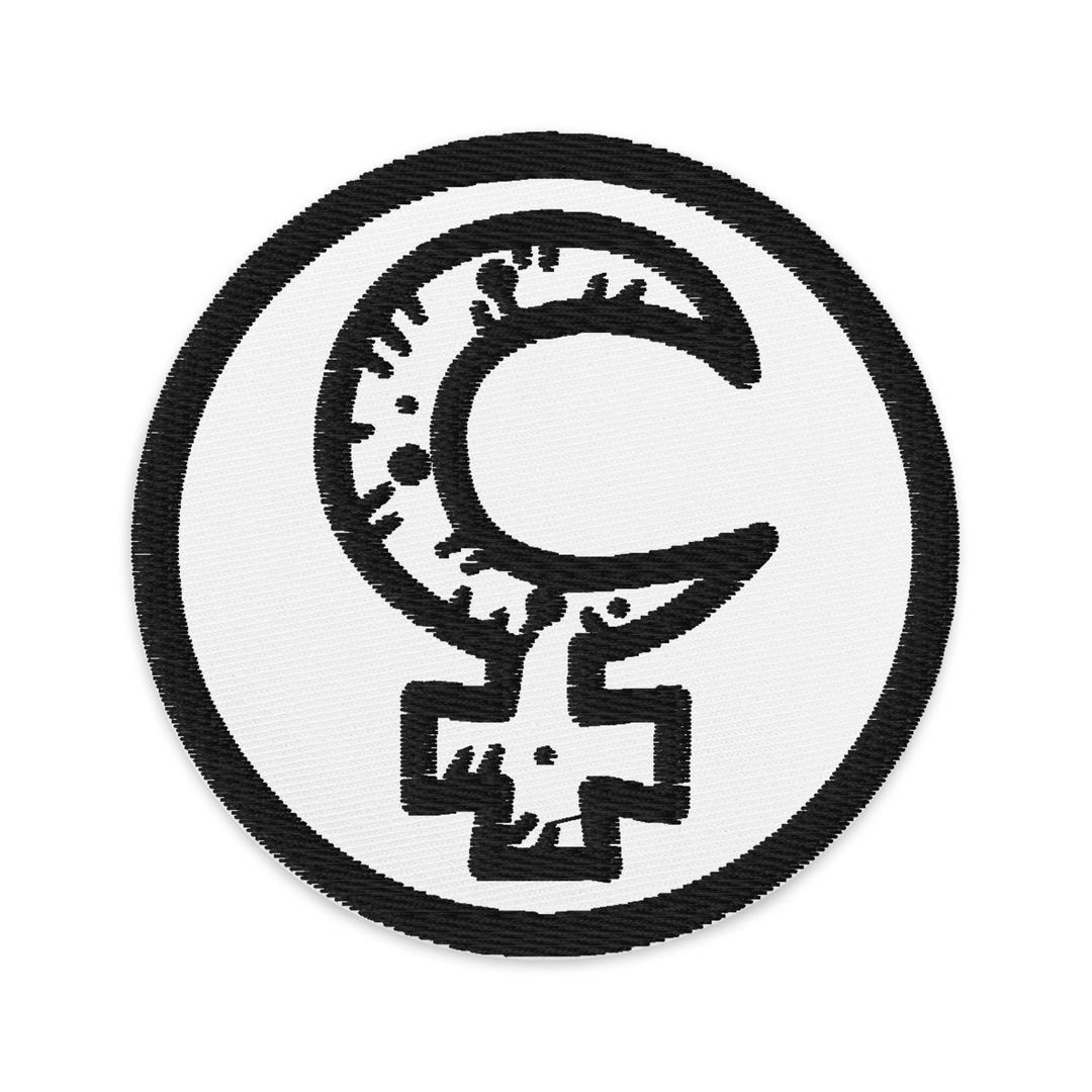 Lilith Symbol Embroidered Patch - Etsy