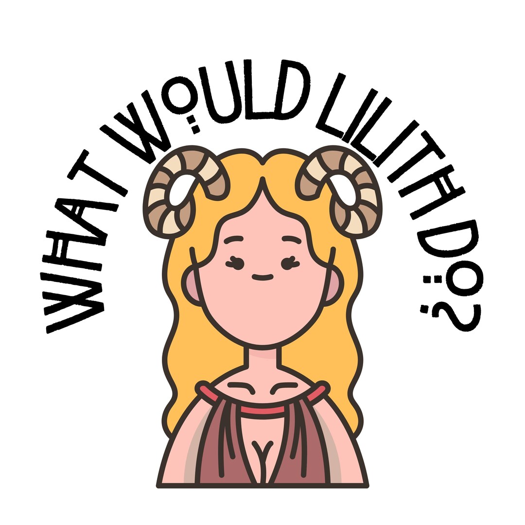 Lilith Clipart: Witchy Feminist Meme Graphic (digital Download) - Etsy