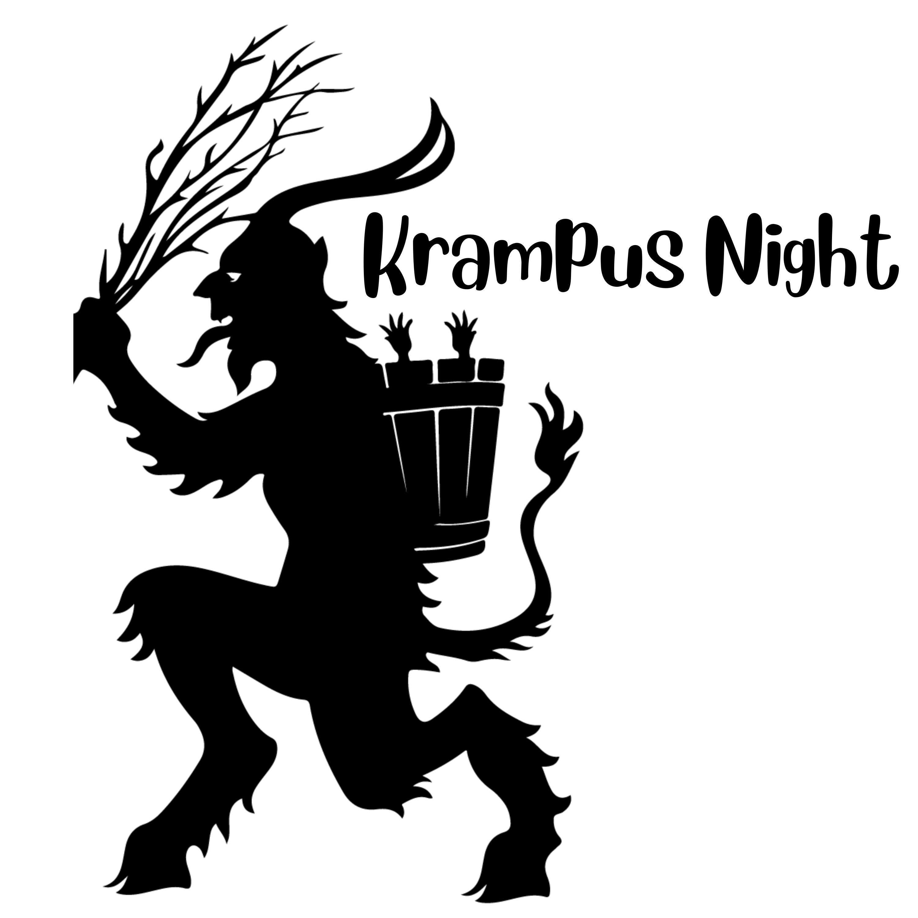 Krampus Night Graphic PNG, Krampus Night, Krampusnacht Clipart JPG, Krampus Graphic for Digital ...