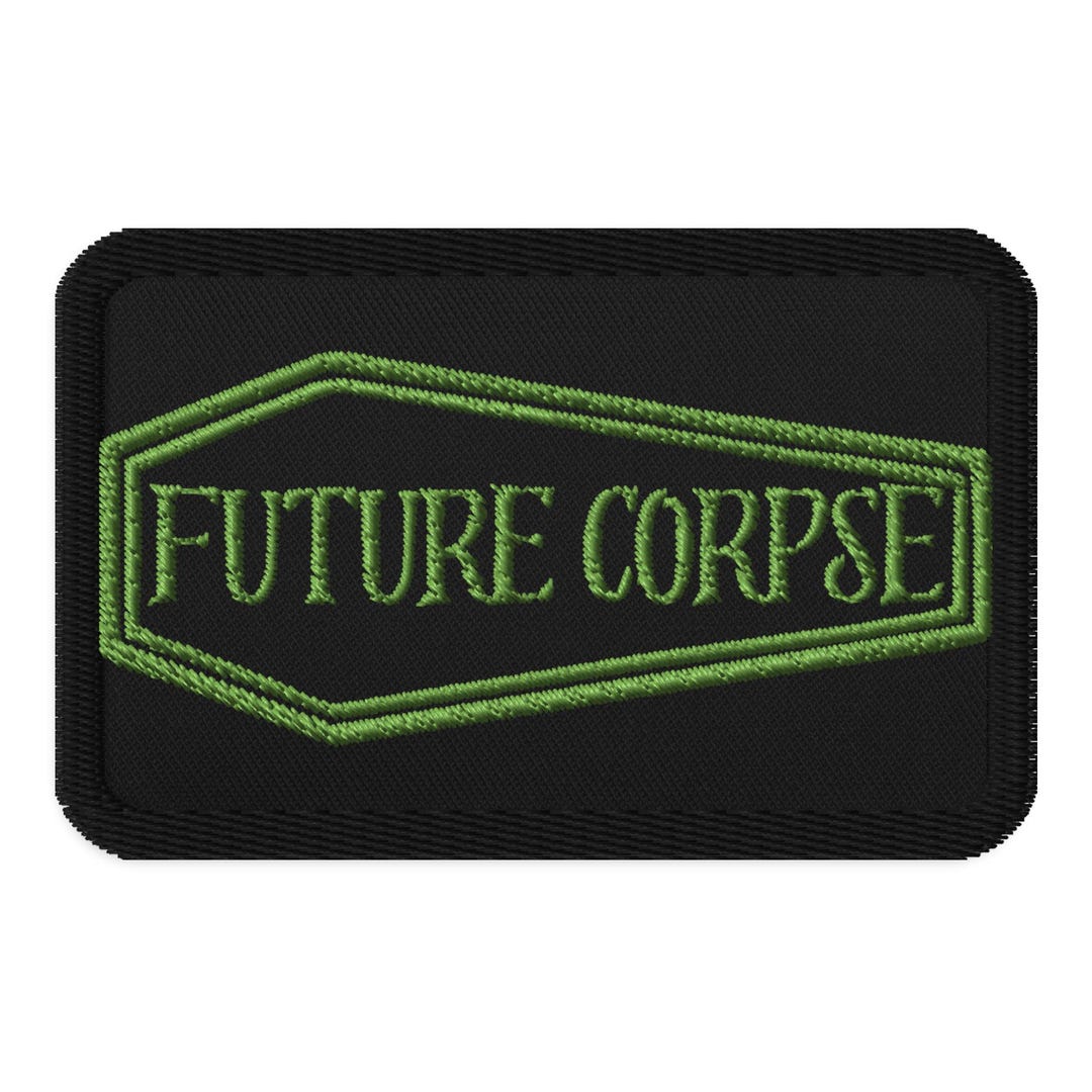 Future Corpse Coffin Embroidered Patch - Etsy