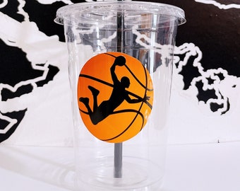 Basketball Cups With Straws - Etsy