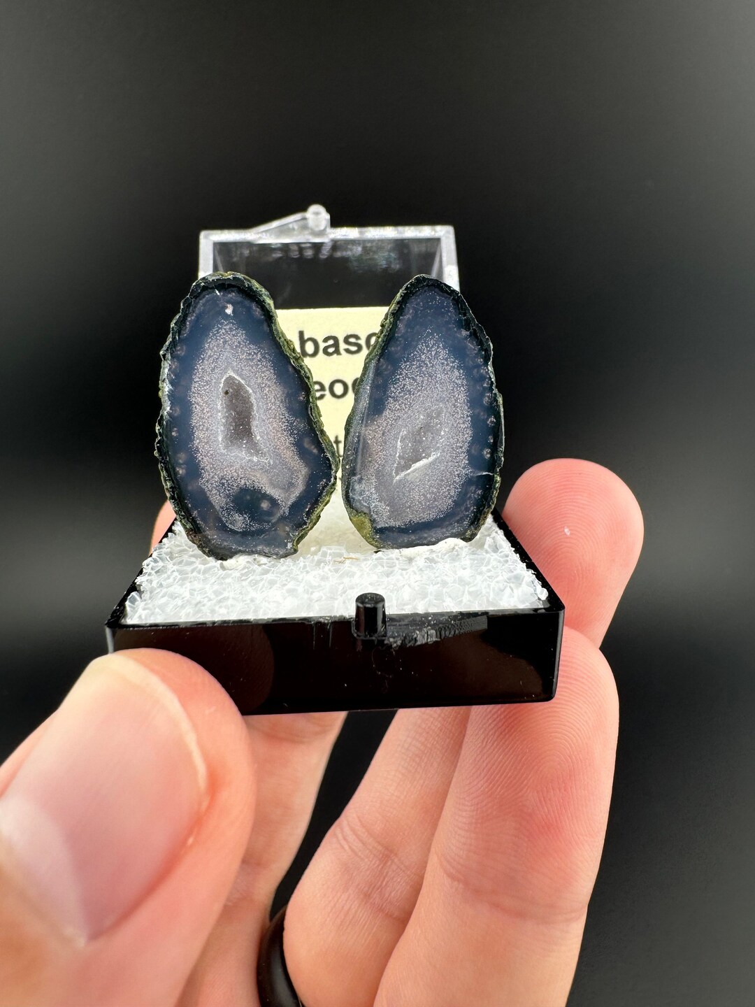 Tabasco Geode Pair, Mini Geodes, Tabasco Geodes, Worlds Smallest Geodes ...