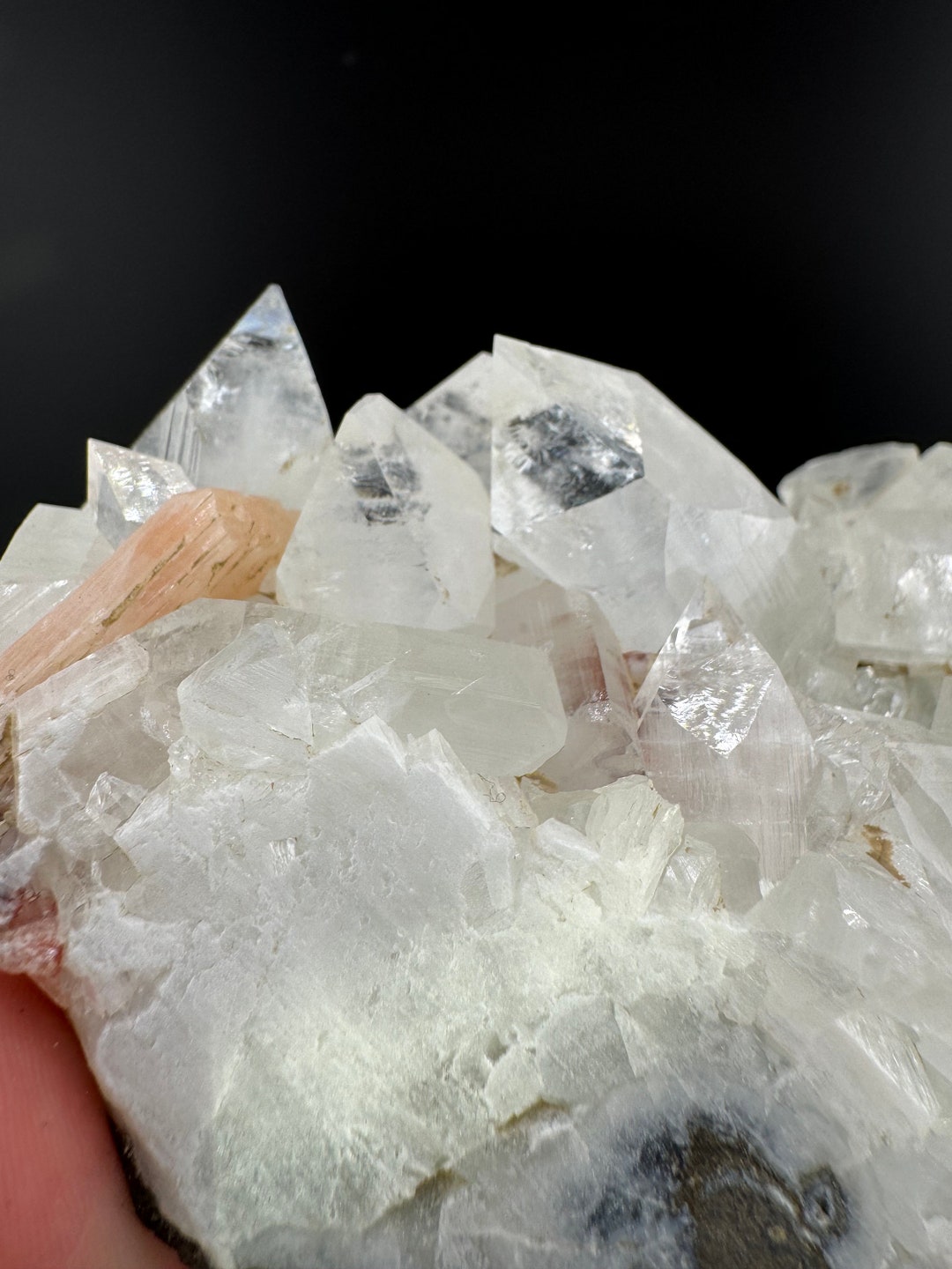 Diamond Apophyllite, Double Terminations, Gemmy Apophyllite, Fine ...