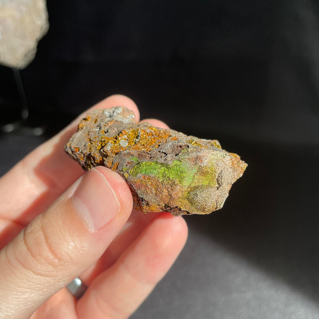 Iridescent Turgite From Ojuela Mine, Mapimi, Durango, Mexico, Natural ...