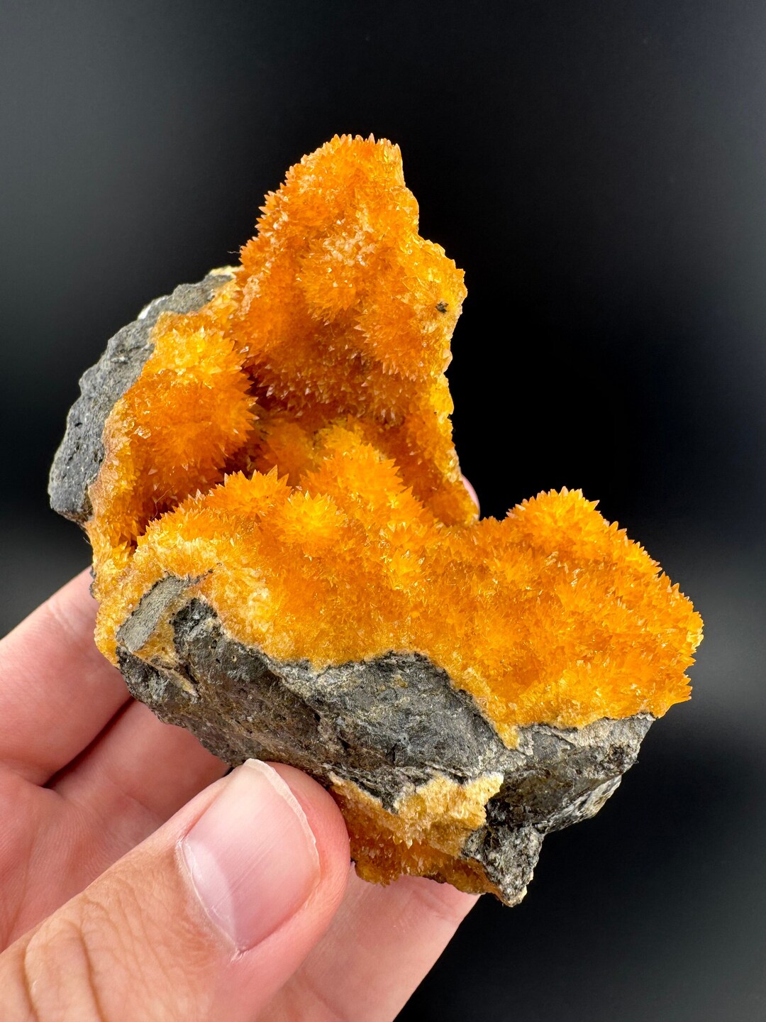 Orange Calcite From Grabiszyce Quarry, Gimina Lesna, Luban County ...