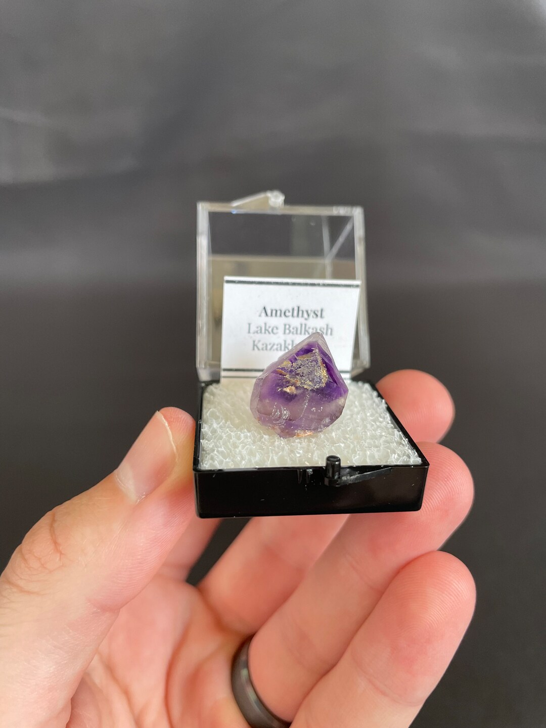 Amethyst From Lake Balkash Kazakhstan, Amethyst Point, Purple Amethyst ...