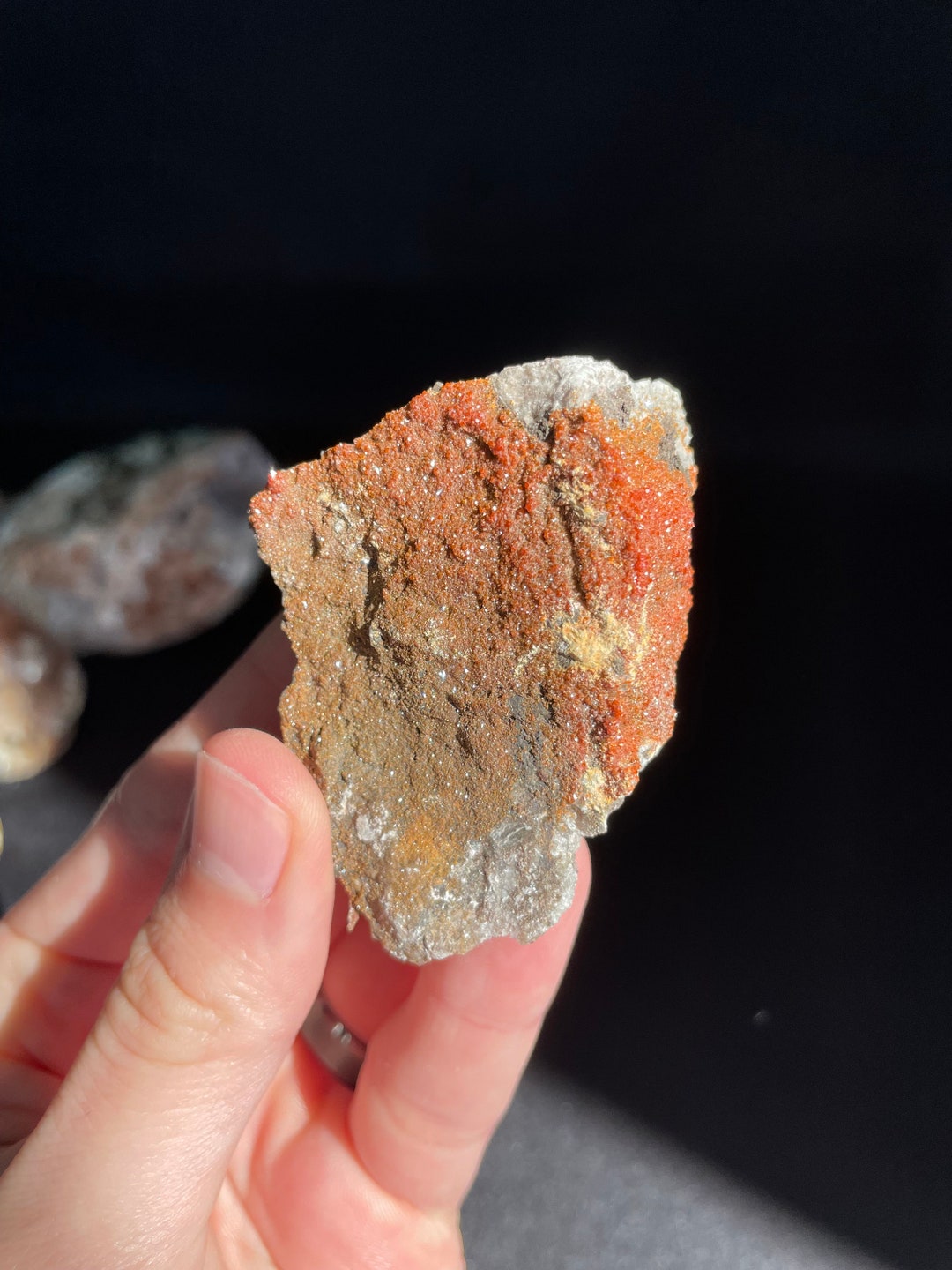 Vanadinite From N Geronimo Mine, La Paz County, Arizona, Red Vanadinite ...