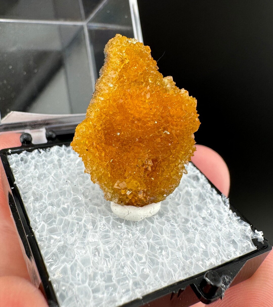 Orange Calcite From Grabiszyce Quarry, Gimina Lesna, Luban County ...