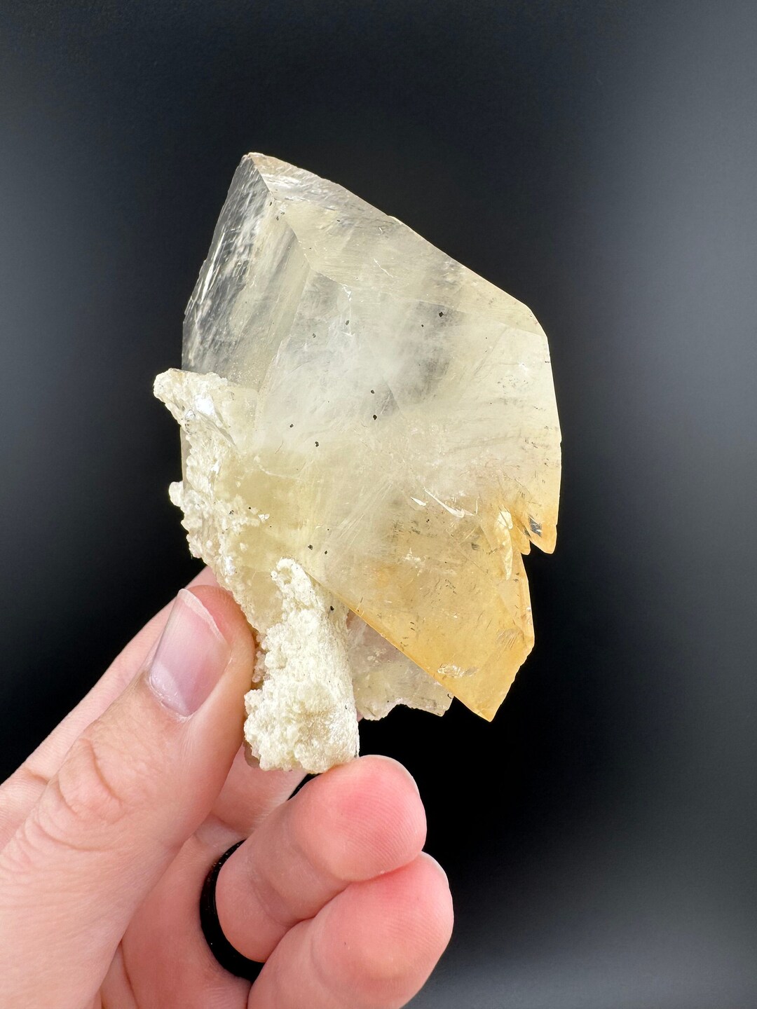 Elmwood Calcite on Sphalerite Double Terminated Twinned From - Etsy