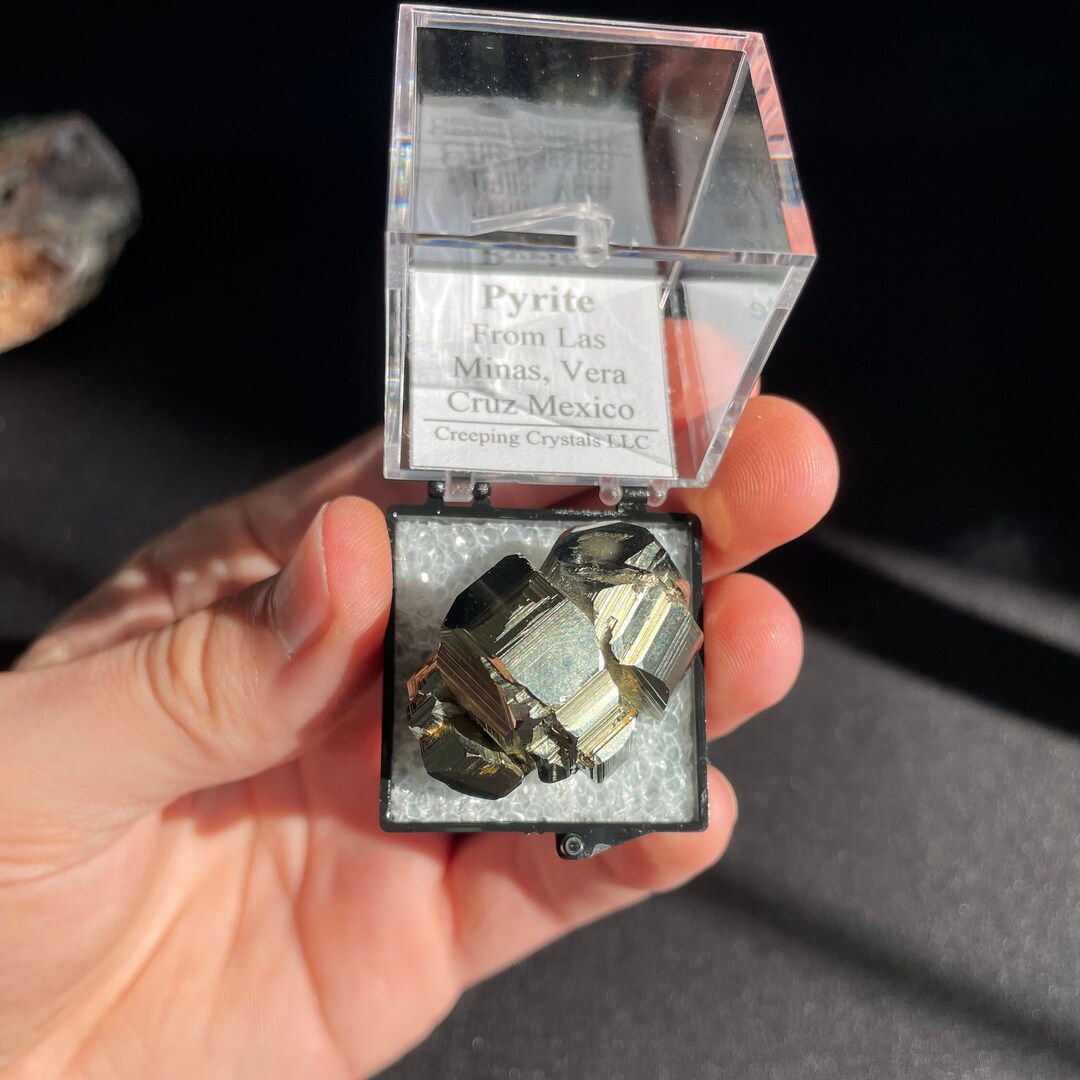 Pyrite From Las Mines, Vera Cruz Mexico, Vera Cruz Pyrite, Lustrous ...