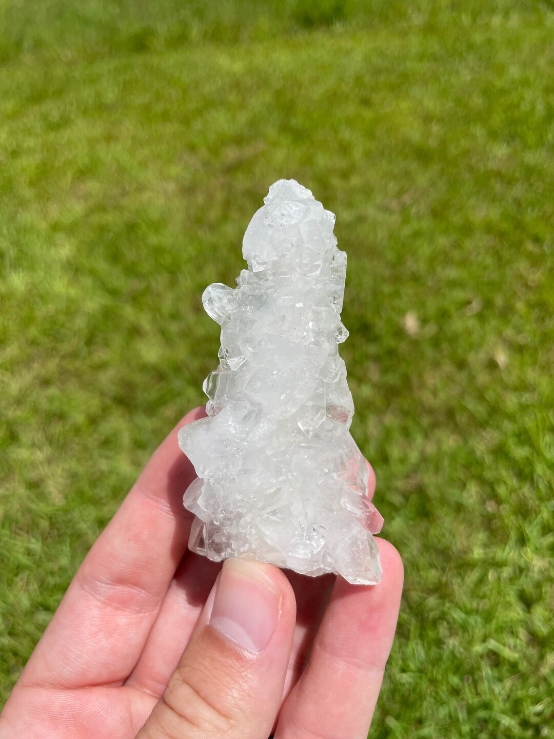 Apophyllite Zeolite Stalactite Specimen: Fine Minerals - Etsy