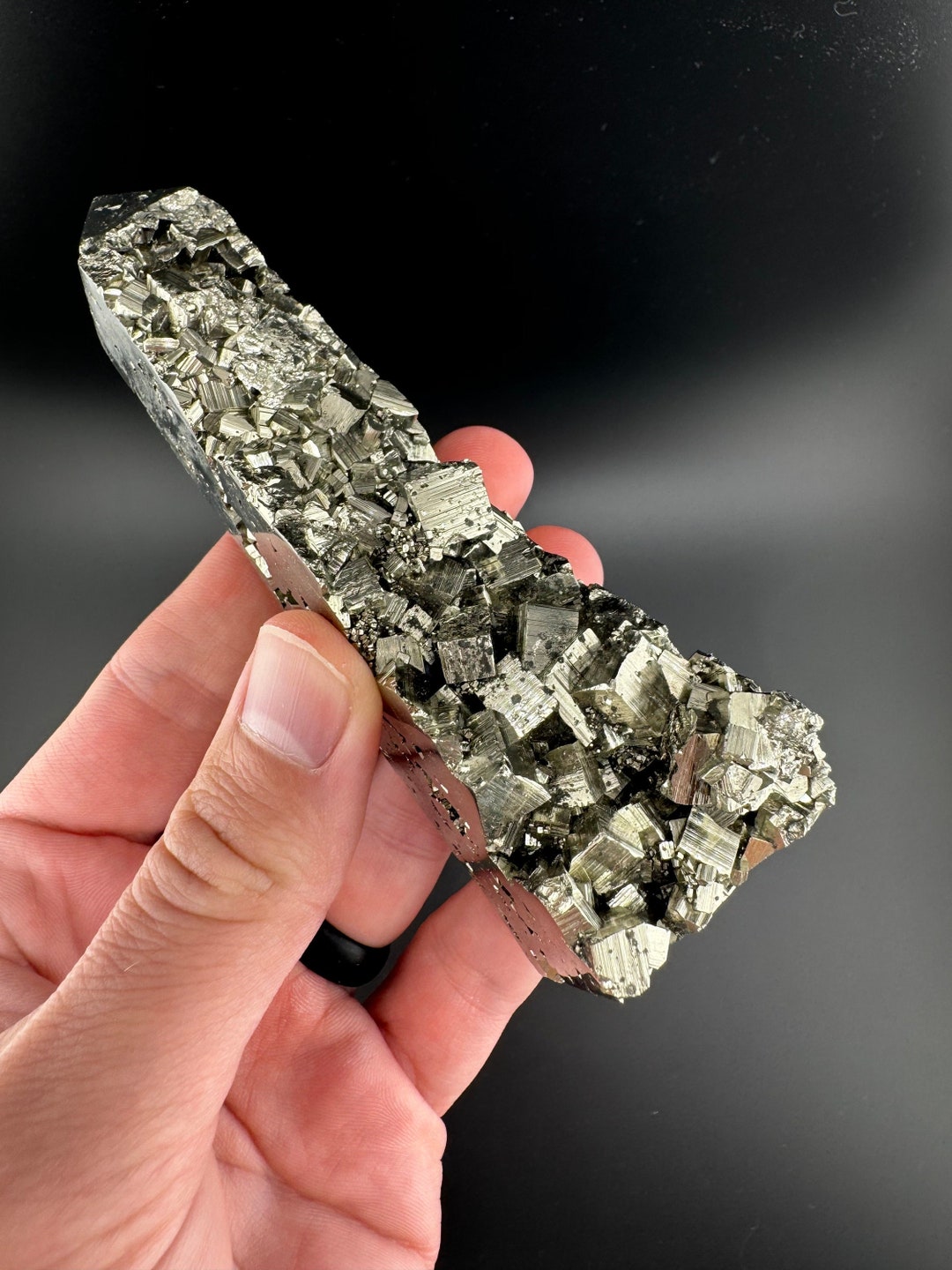 Pyrite Tower, AAA Grade, Peru Pyrite, Cubic Pyrite, Peruvian Pyrite ...