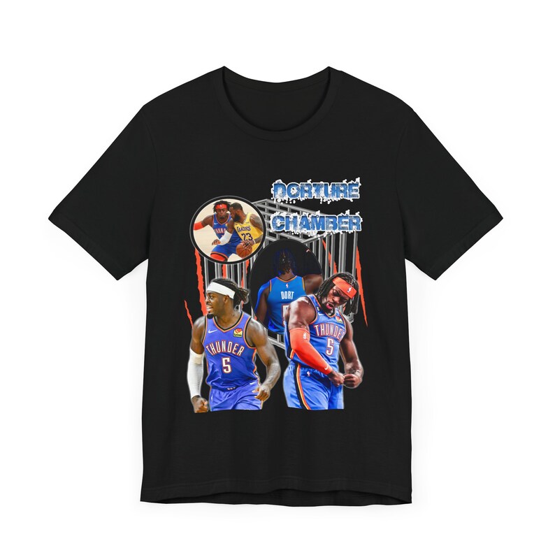 Lu Dort Dorture Chamber Shirt Dort Shirt Okc Thunder Shirt Thunder Shirt Okc Shirt Oklahoma