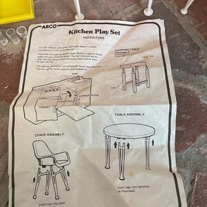 Rare 1984 Arco Barbie Kitchen Play Set - Etsy