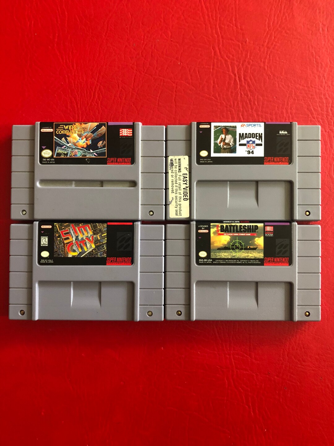 Original Super Nintendo Games Lot - Etsy