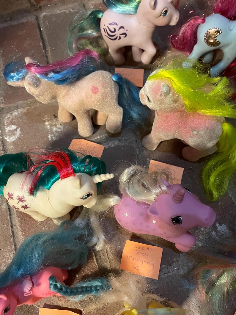 Vintage G1 My Little Pony Lot - Etsy