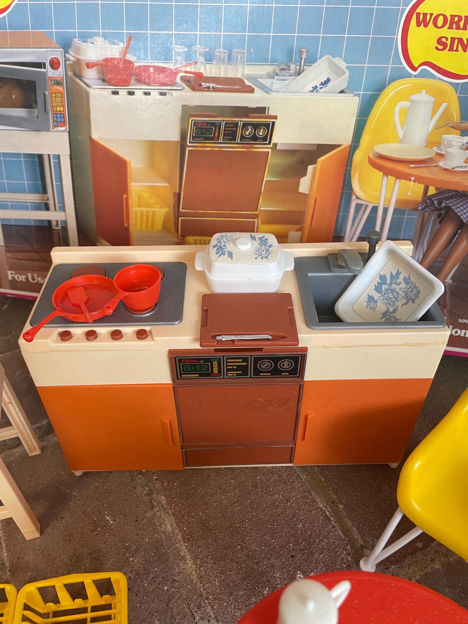 Rare 1984 Arco Barbie Kitchen Play Set - Etsy