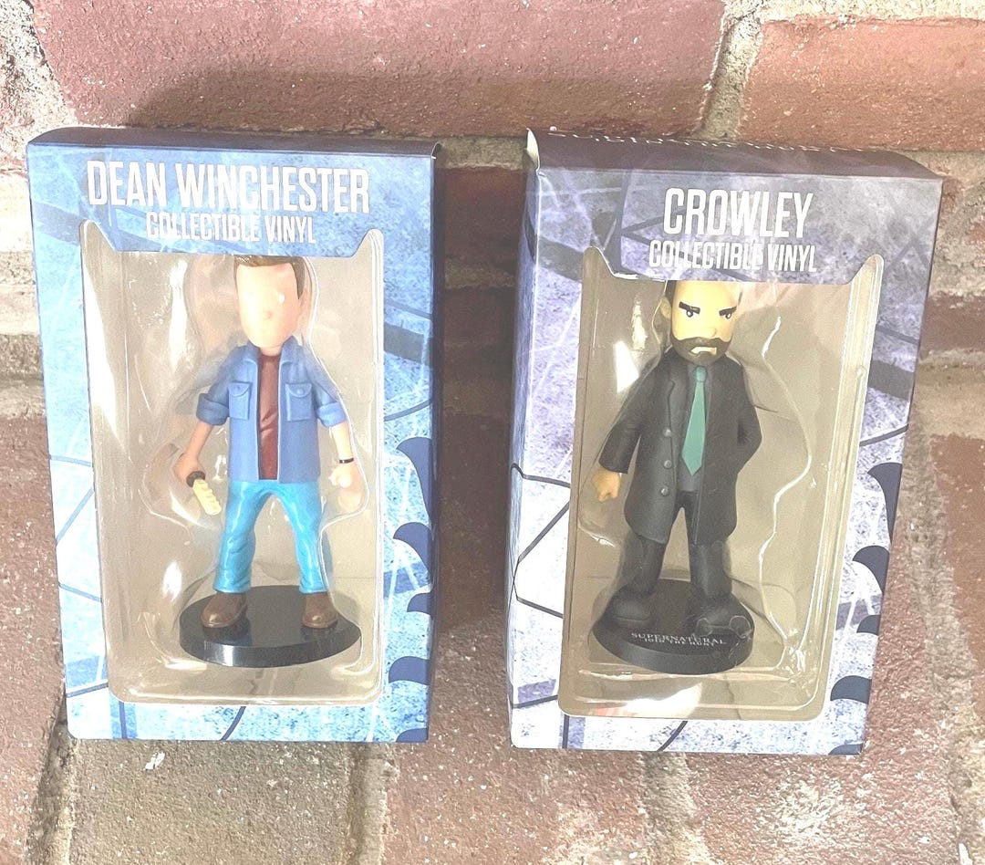 Supernatural Culturefly Dean Winchester and Crowley Vinyl Figure 2018 ...