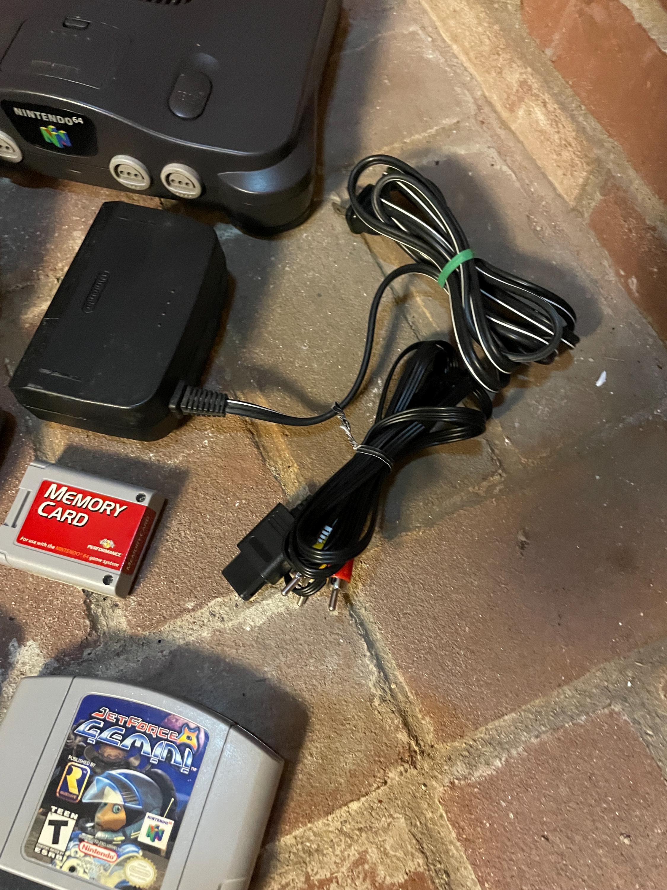 Vintage Nintendo 64 Console With Games and Accessories - Etsy