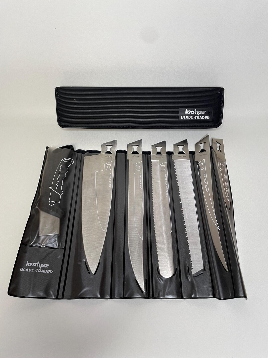 Kershaw Japan Task Force Trader Kitchen / Chef Professional Knife Set ...