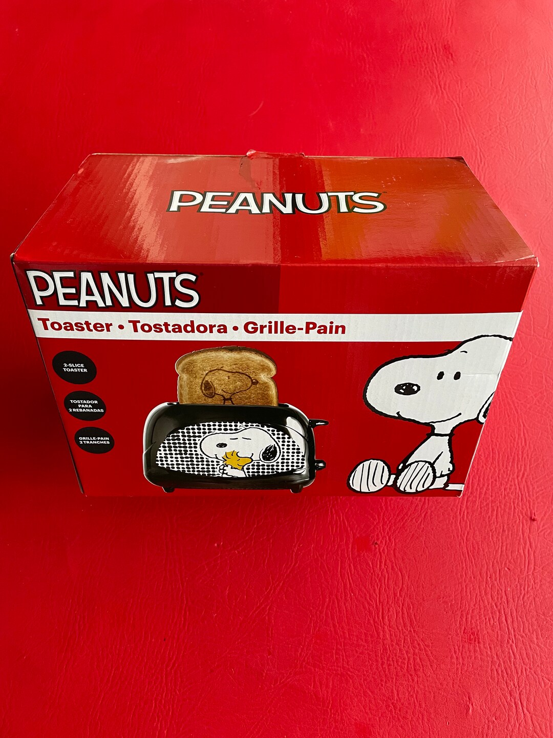 Uncanny Brands Peanuts Snoopy Two-slice Toaster Toasts Your - Etsy