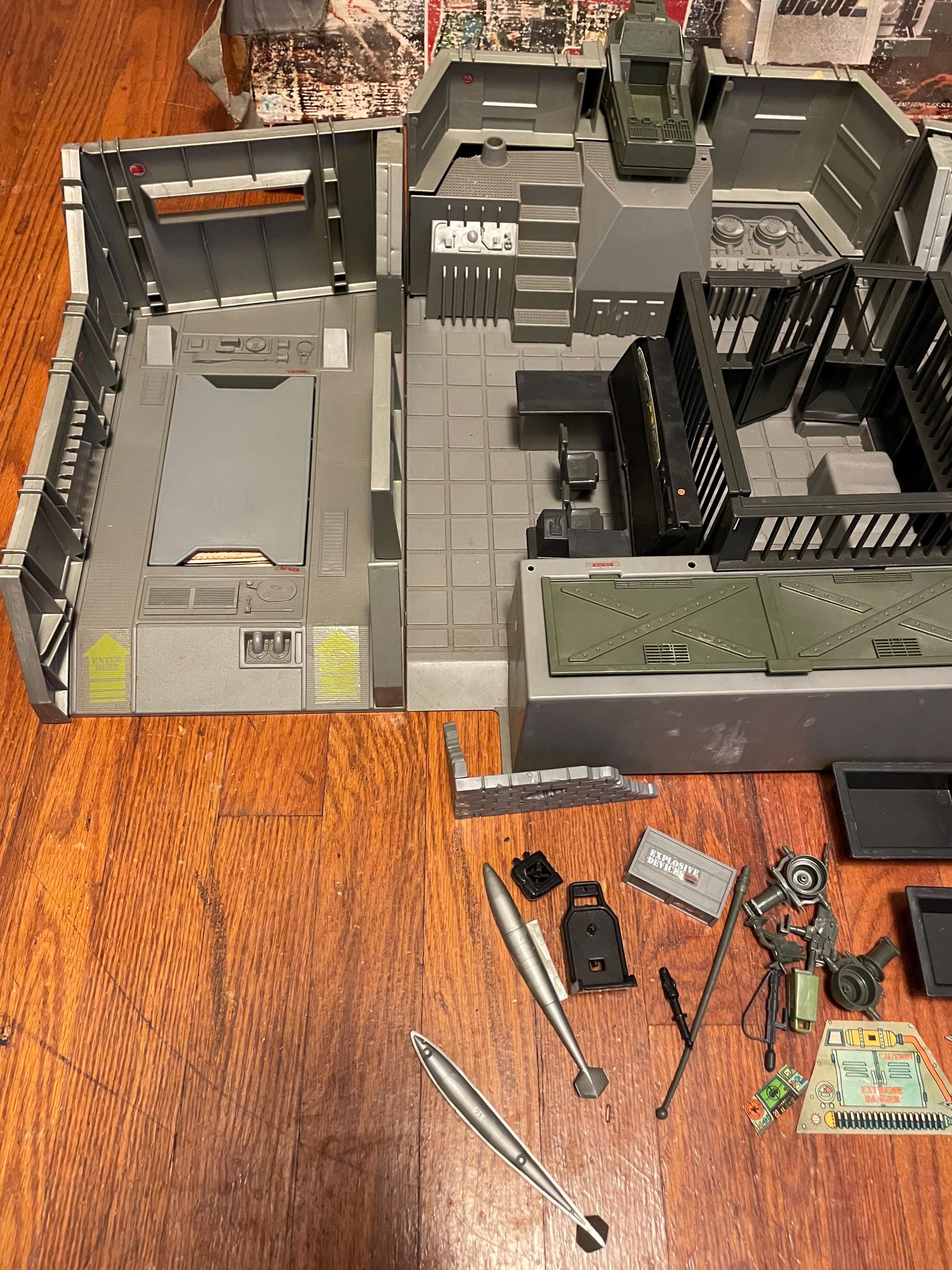 1983 Hasbro GI JOE Headquarters Command Center Playset With Box - Etsy
