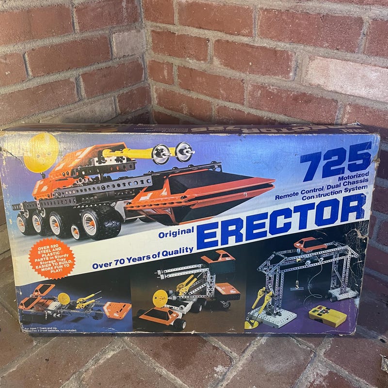Vintage Erector Sets - Etsy