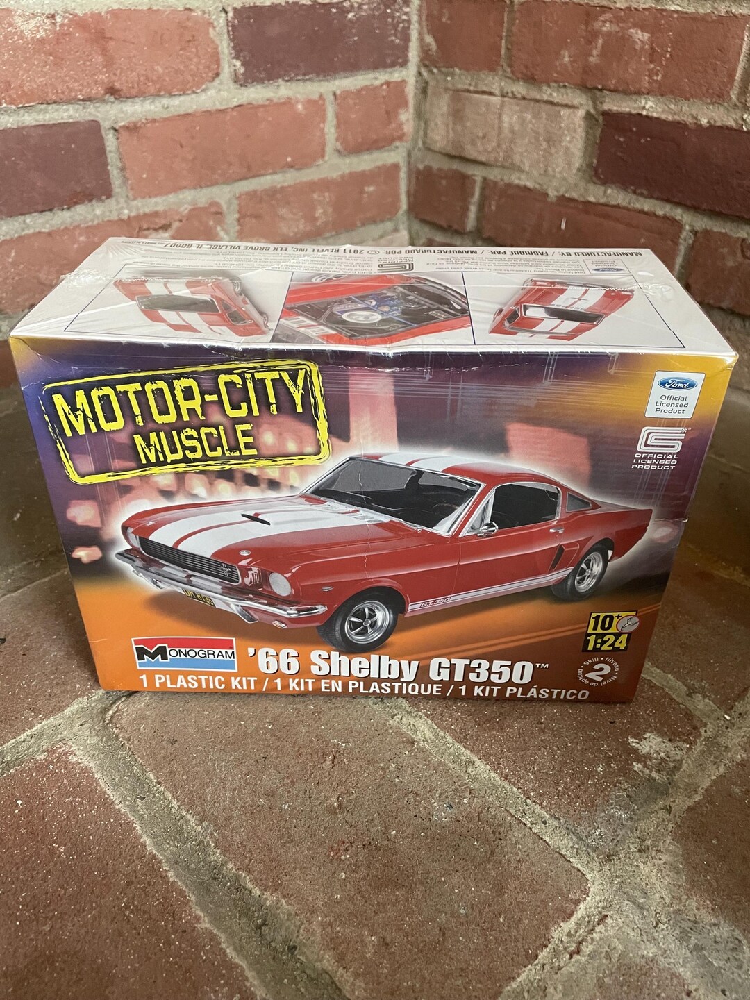 Vintage Ford Mustang Monogram '66 Shelby GT350 Model Kit Brand New - Etsy