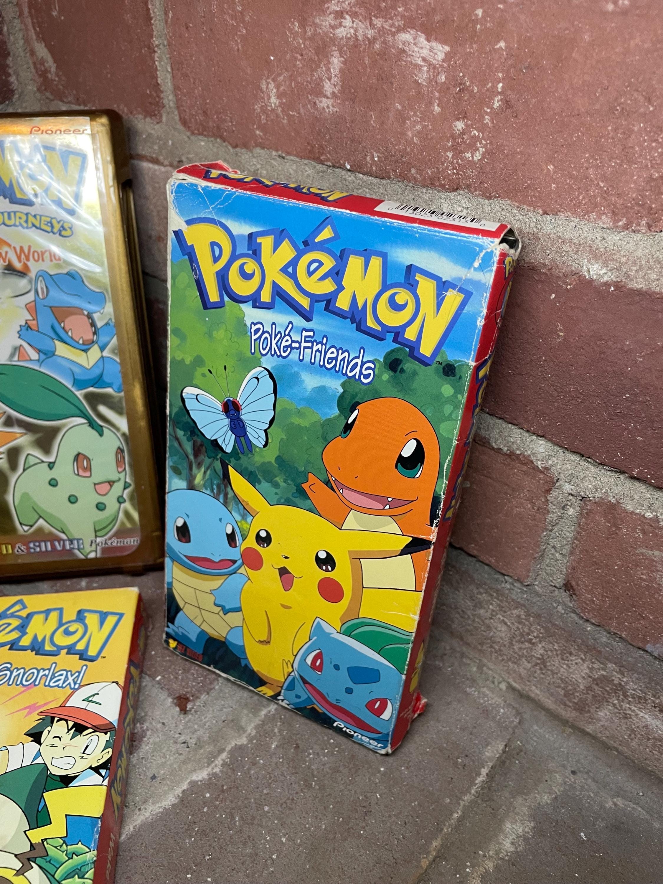 Vintage Pokemon VHS Lot - Etsy